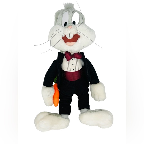 Warner Bros. | Toys | Bugs Bunny In Tuxedo Plush Stuffed Animal Warner ...